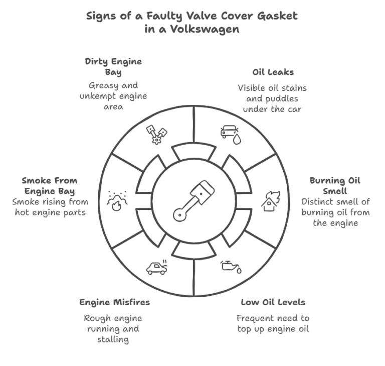 Symptoms Of Valve Cover Gasket Failure in Your VW